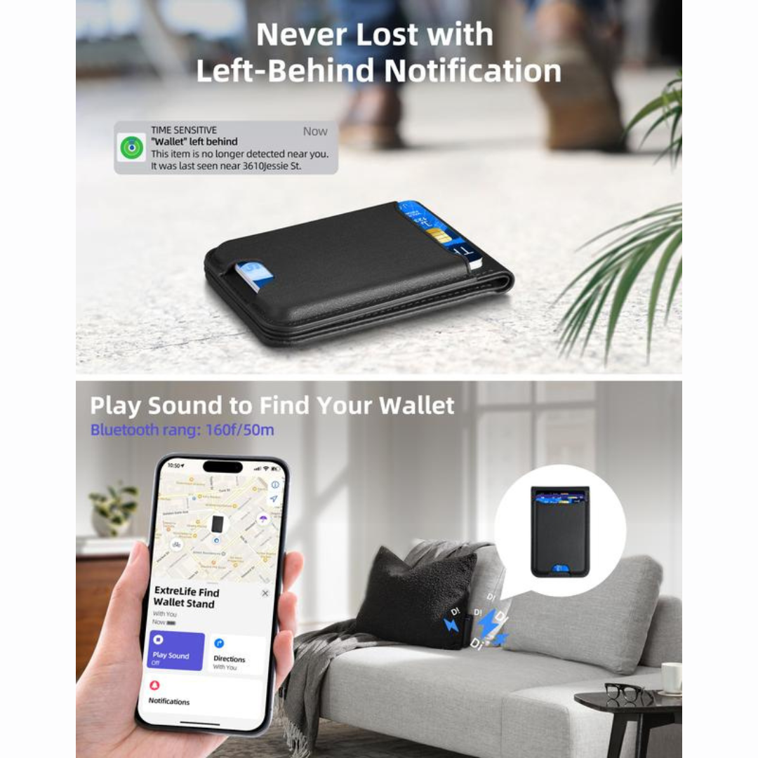 Find My MagSafe Wallet with AirTag Holder – adoura.co